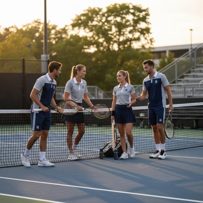 Custom Tennis Uniforms Buyers Guide for Team Events